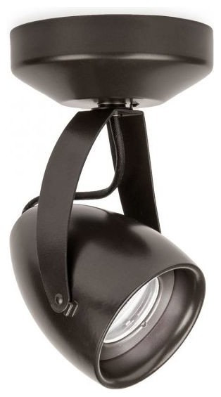 WAC 820 Impulse LED Monopt Fld 3000K 85CRI Sft Wht,Dk Brz ...