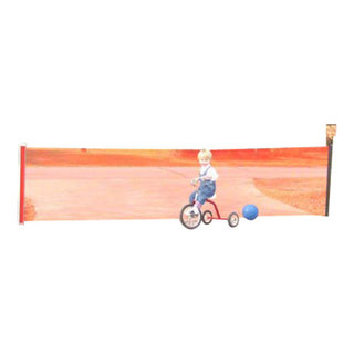 Kid Kusion Retractable Driveway Guard, 18' Wide - Modern - Baby And ...