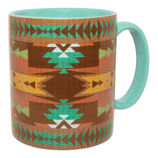 HiEnd Accents Mesa mug, 4 pc - Southwestern - Mugs - by Uber Bazaar | Houzz