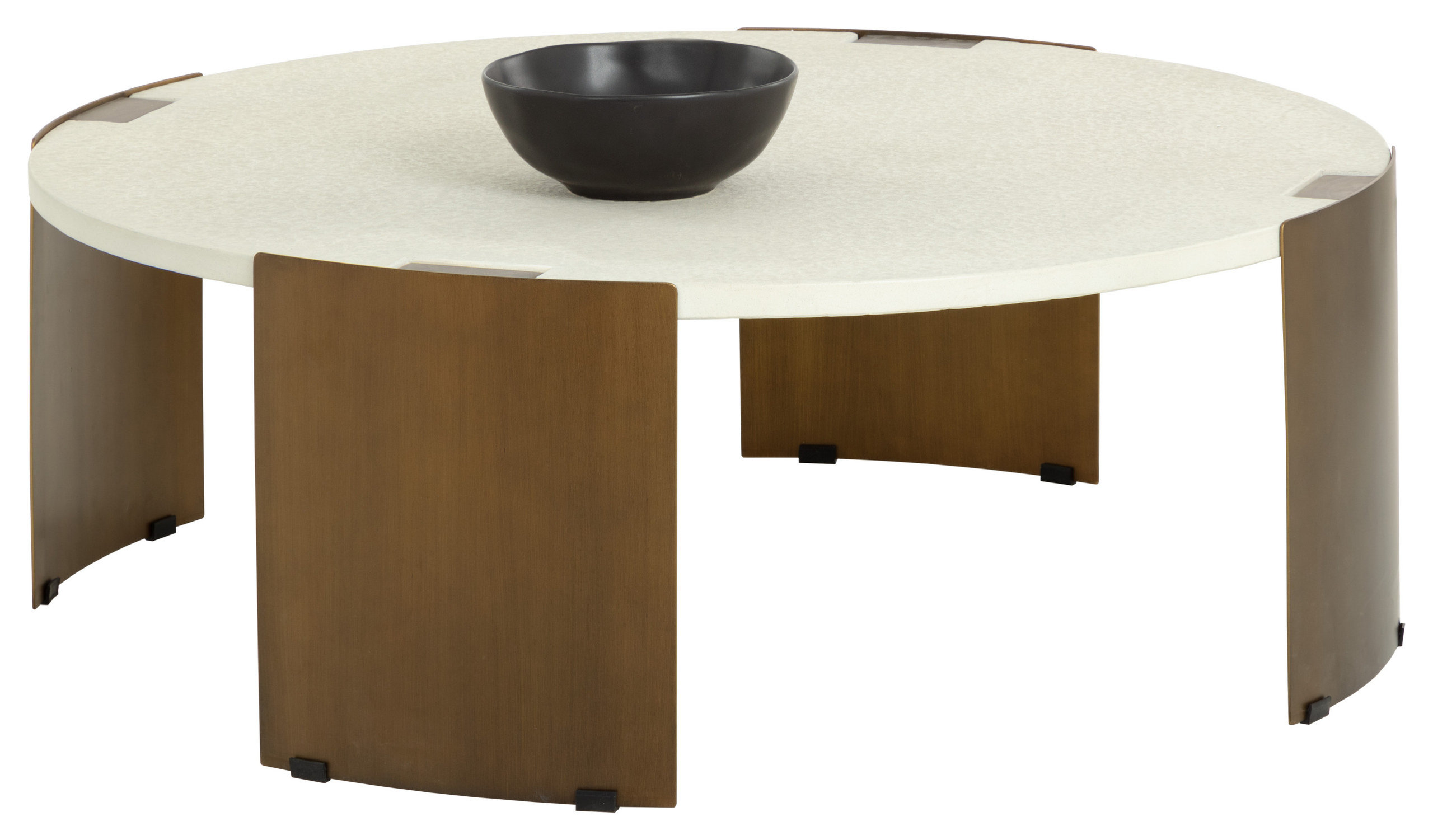 Gallus Coffee Table, Bone - Contemporary - Coffee Tables - by Sunpan ...