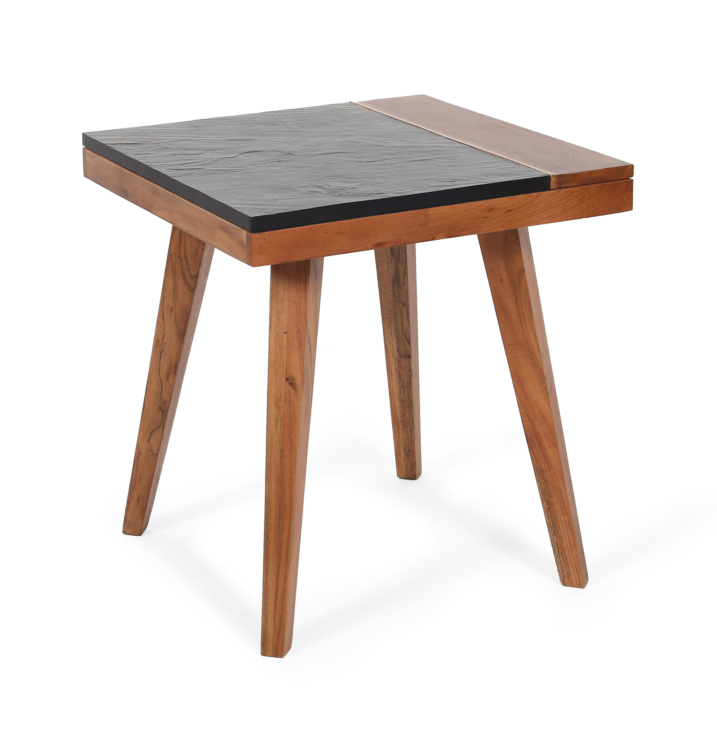 Caspian Square End Table - Midcentury - Side Tables And End Tables - by ...