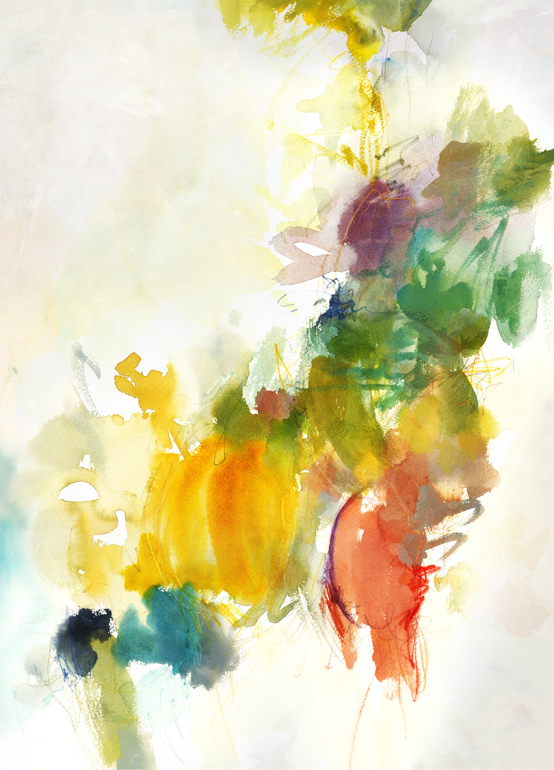 "I Dream in Colors II" Fine Art Piece, 30"x42" - Contemporary - Prints ...