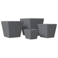 Blossom Planter set Dark Grey - Contemporary - Indoor Pots And Planters ...