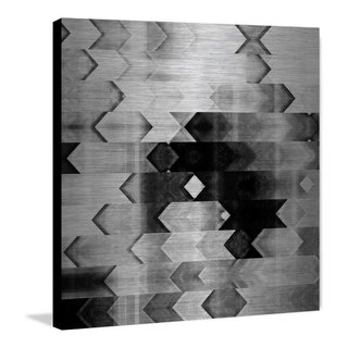 "Rejected Exclusion" Painting Print on Brushed Aluminum, 32"x32 ...