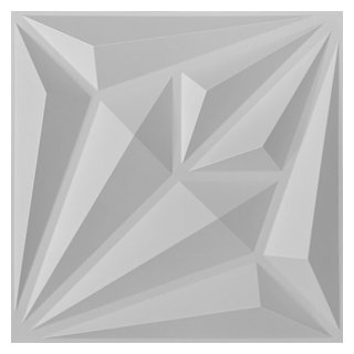 White Diamond 3D Wall Panels - Contemporary - Wall Panels - by Dundee ...