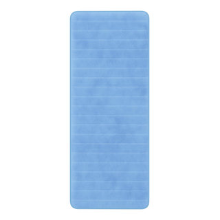 Oversized Extra-Long Memory Foam Bath Mat Absorbent Runner for Shower ...