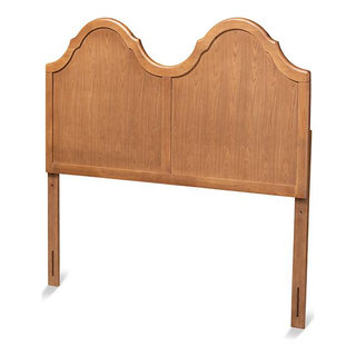 Tobin Vintage Classic and Traditional Ash Walnut Finished Wood Queen ...