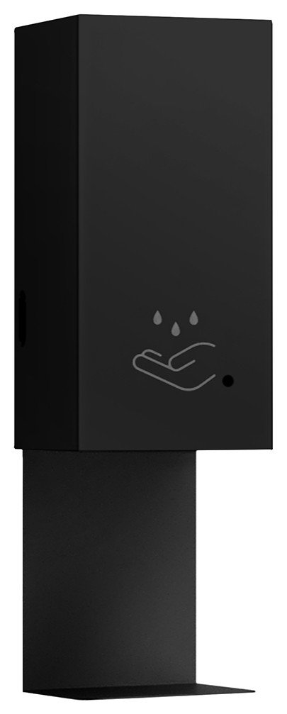 Luxe Wall Mounted Touchless Hand Sanitizer Dispenser, Matte Black ...