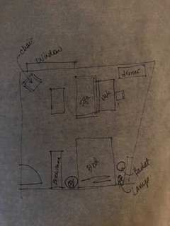 Challenging Studio Flat Layout