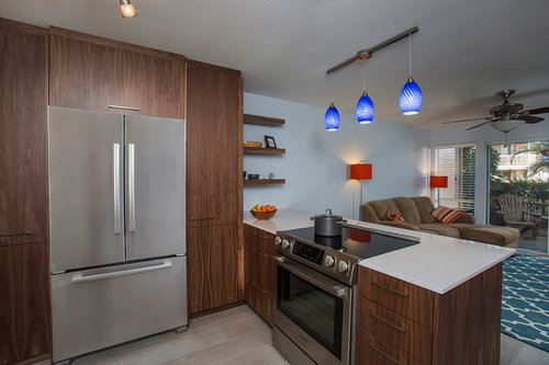 Custom kitchen for people who cook and live in their space