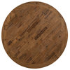 Kensington Round Solid Pine Dining Table - Traditional - Dining Tables ...