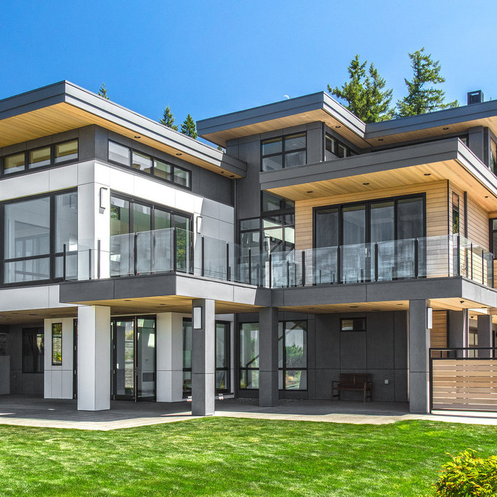 75 Häuser mit Flachdach Ideen & Bilder - Oktober 2025 | Houzz