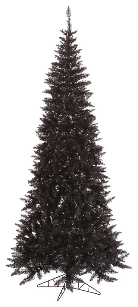 Vickerman Fir Tree With Metal Stand, 4.5' - Traditional - Christmas ...
