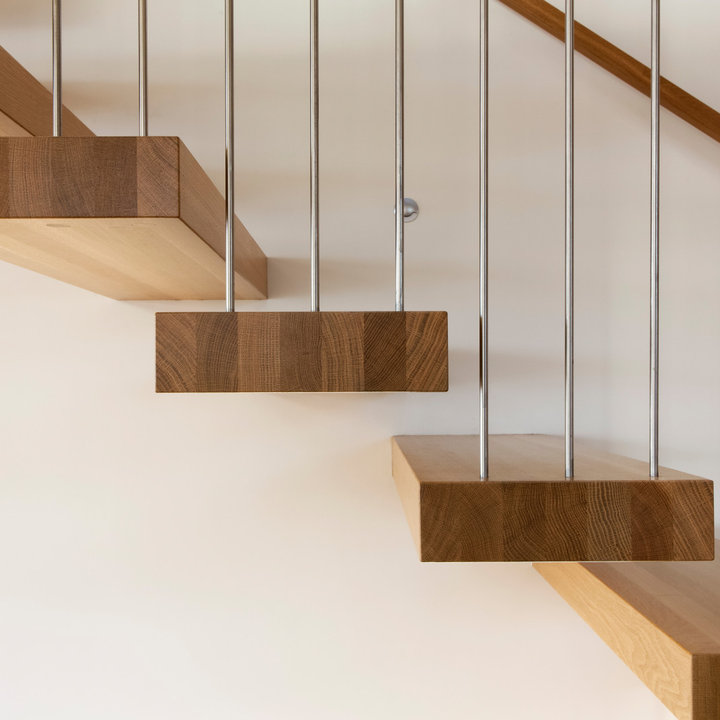 75 Beautiful Floating Staircase Ideas & Designs - July 2024 | Houzz AU