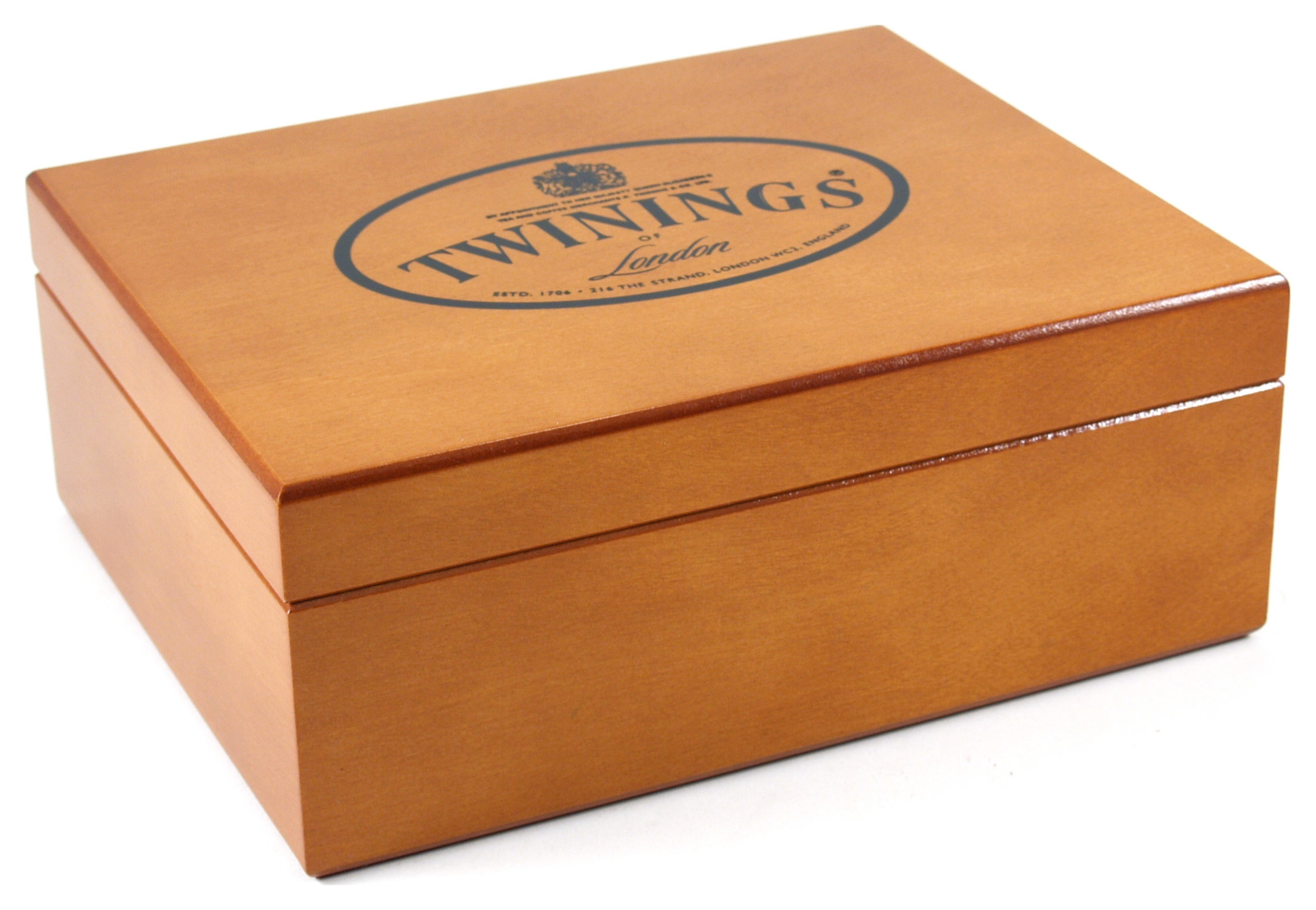 Twinings Wooden 6 Compartment Divided Tea Box - Modern - Kitchen ...