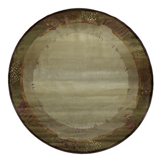 Oriental Weavers Sphinx Generations Casual Green Rug, 8' RND ...