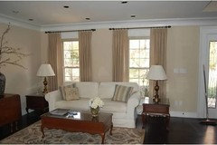 Almond Vinyl Windows - need help picking interior trim color