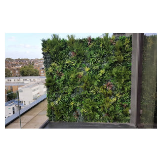Balcony Divider with VistaFolia - Contemporary - Balcony - Jacksonville ...