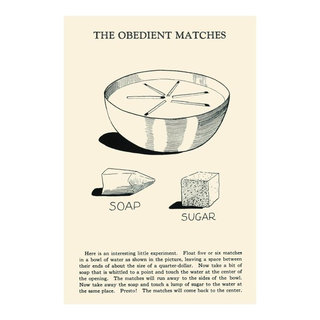 "The Obedient Matches" Digital Paper Print by Retromagic, 17"x24", 17 ...
