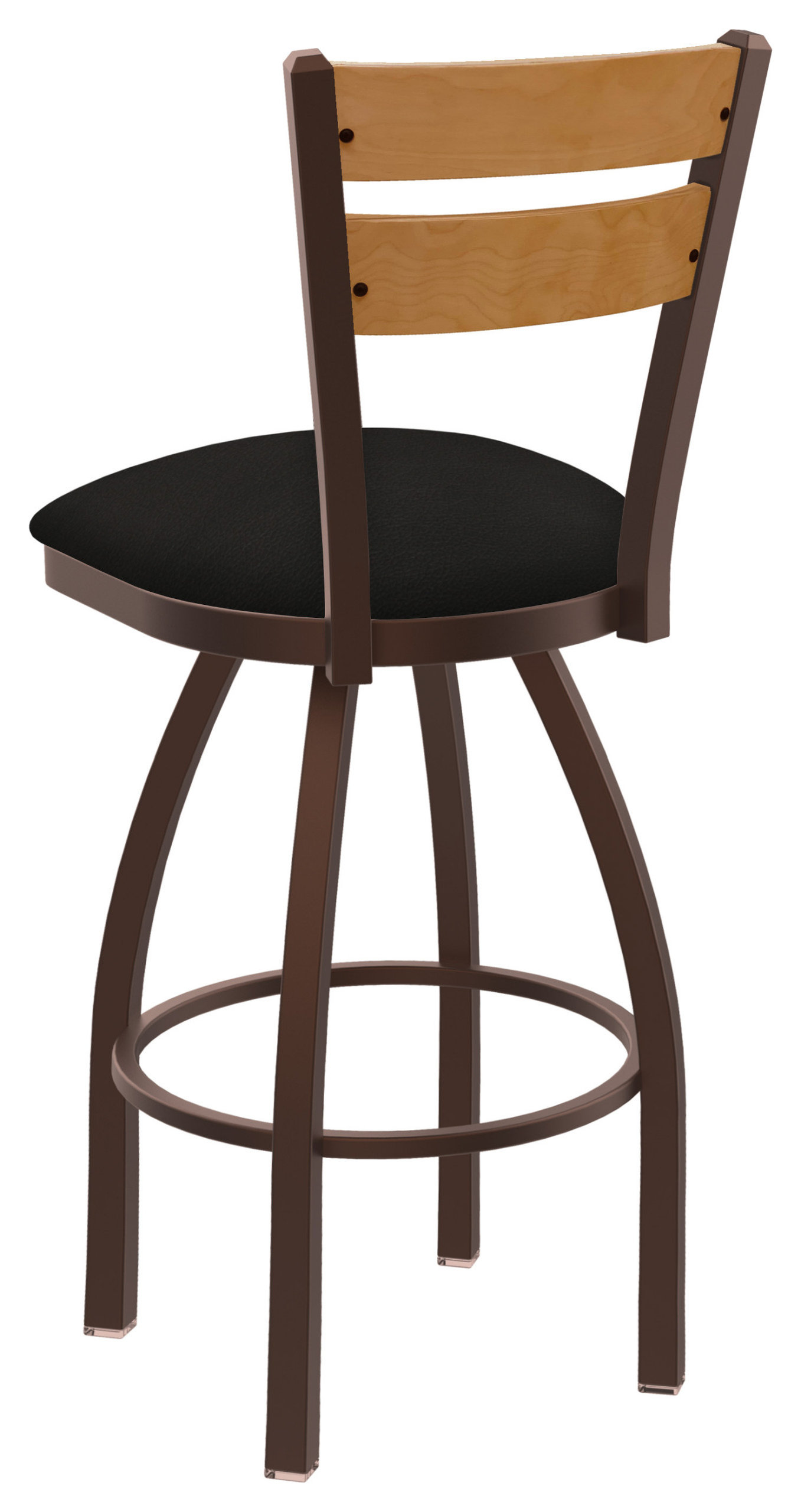 Holland Thor 832 36" Swivel Bar Stool - Bronze/Medium/Canter Espresso ...