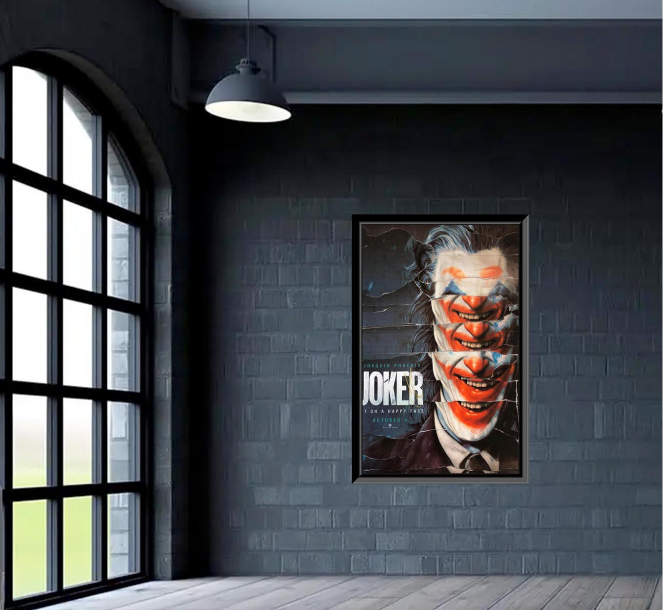 Joker signed movie poster, 27x40 inches - Contemporary - Prints And ...