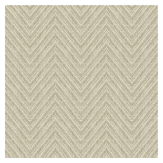 Glynn Neutral Chevron, Bolt - Contemporary - Wallpaper - by Brewster ...