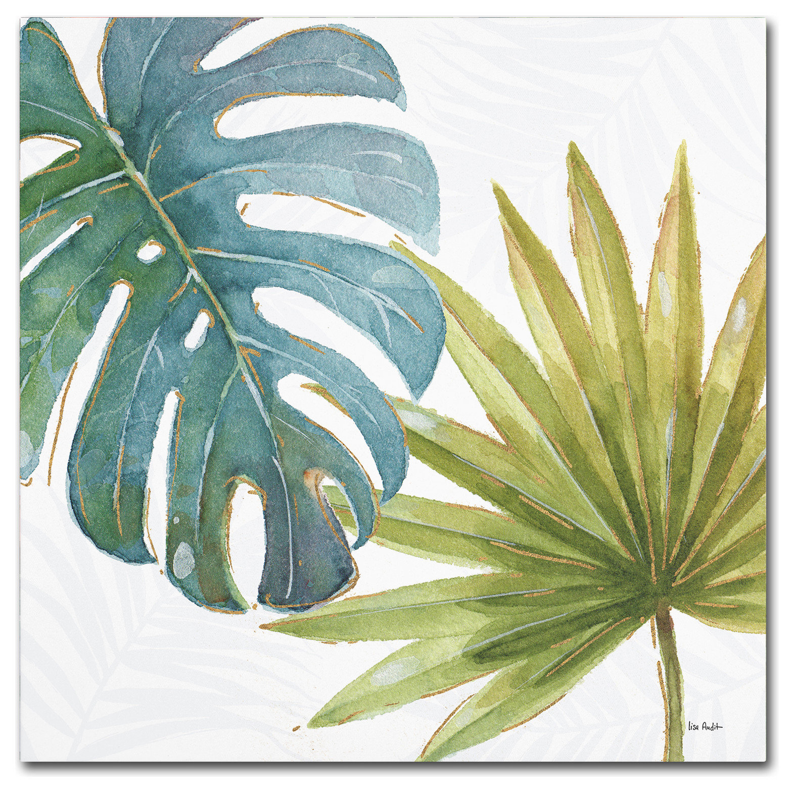 Lisa Audit 'Tropical Blush VIII' Canvas Art, 18"x18" - Tropical ...