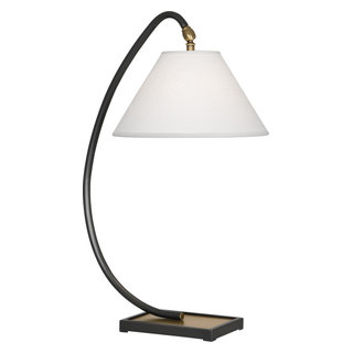 Robert Abbey RA-3608 1-Light Table Lamp, Curtis - Transitional - Table ...