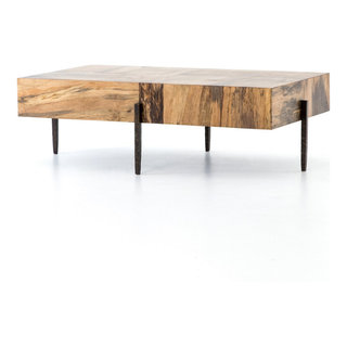Indra Coffee Table - Industrial - Coffee Tables - by Four Hands | Houzz