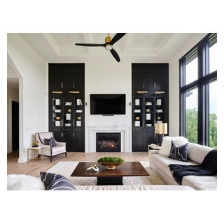 Omaha, Nebraska Residence- Interior Design for New Build - Country ...