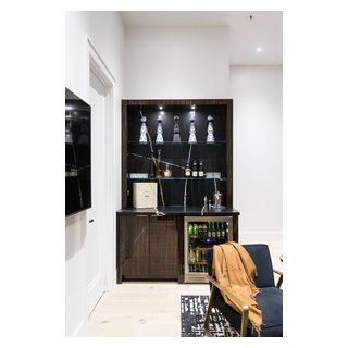 Bar Wall Cladding - Heartwood Renovations Showroom - Modern - Home ...