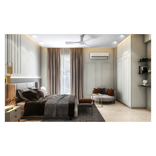 Parx Laureate, Noida - Modern - Bedroom - Other - by MOSID | Houzz