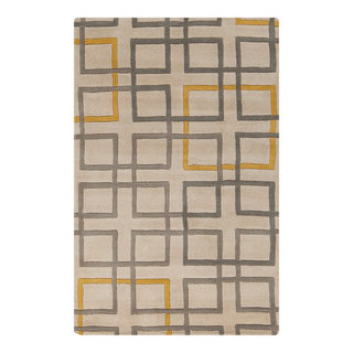 Surya Artist Studio Area Rug, 3'3" x 5'3" - Contemporary - Area Rugs ...