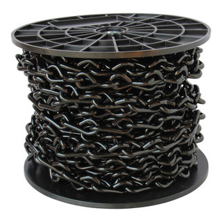 RCH Hardware Steel Single Jack Basket Chain, 65 Reel, U40 - Lighting ...