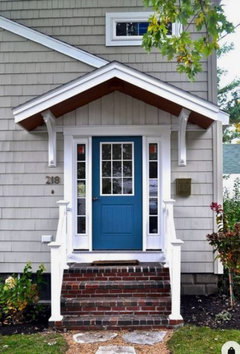 House with no front door, looking for ideas to give it a proper one?