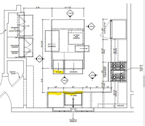 Interface of garbage, dishwasher, and sink (UPDATE)