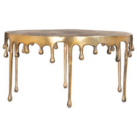 Drip Coffee Table Antique Brass - Contemporary - Coffee Tables - by Zuo ...