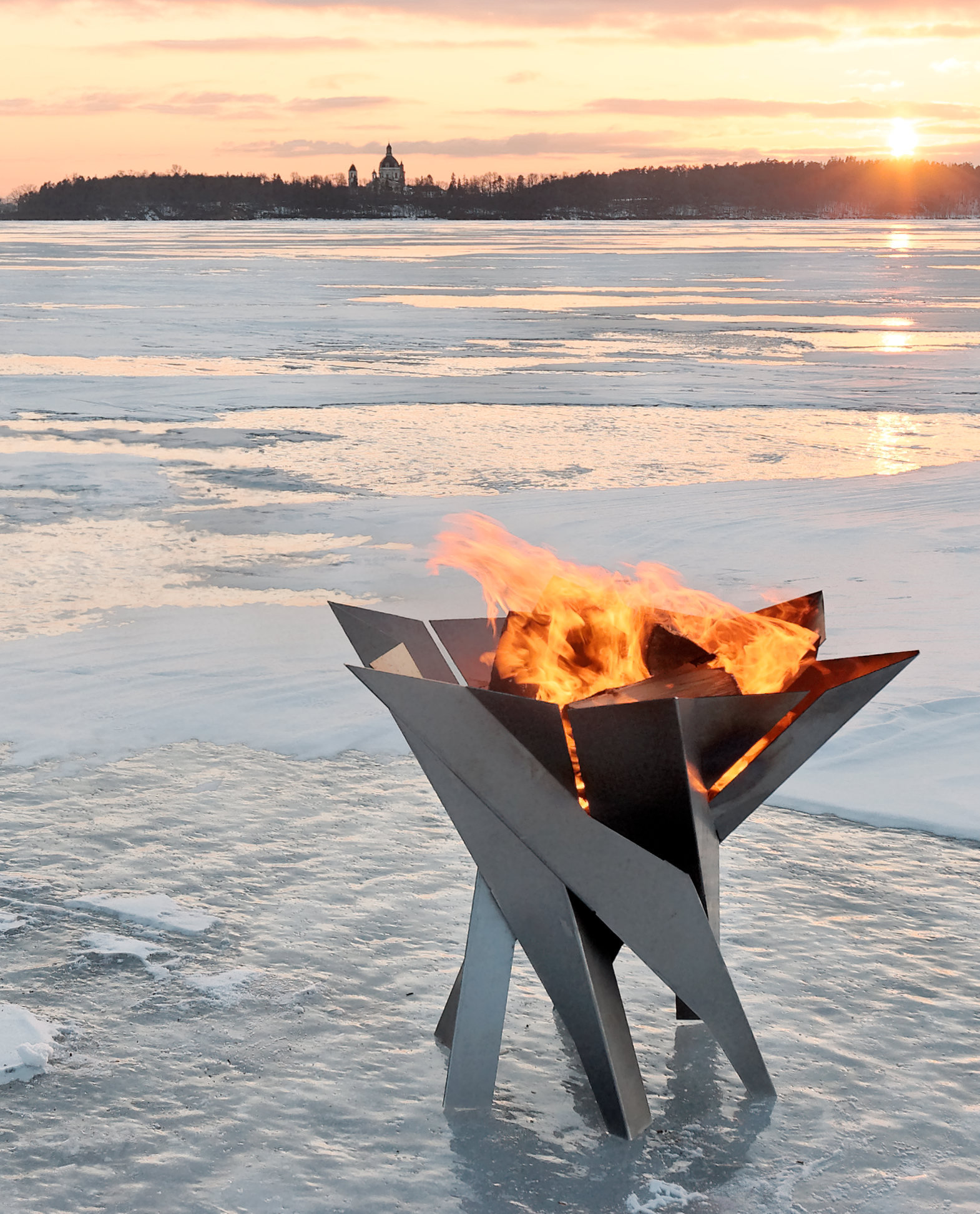 Phoenix Blossom Modern Patio Fire Pit - Contemporary - Fire Pits - by ...