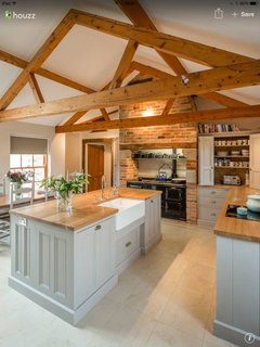 Farmhouse kitchen layout and rayburn dilemma | Houzz UK