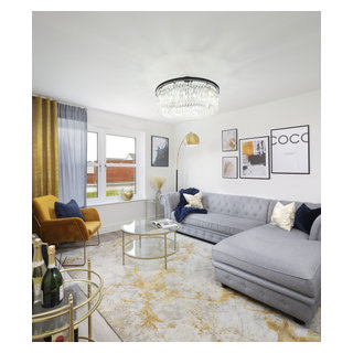 Dramatic New Build - Modern - Living Room - Manchester - by Interiors ...