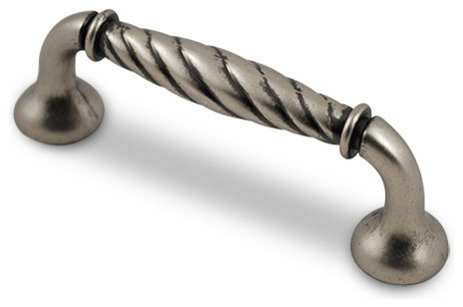 Aged Pewter Pull, RE10207AP - Traditional - Cabinet And Drawer Handle ...