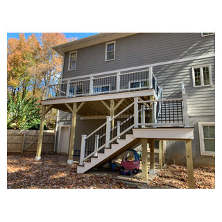 Deck Reno - Traditional - Deck - Charlotte - by Canelli Construction ...