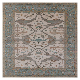 Ahgly Company Indoor Rectangle Mid-Century Modern Area Rugs, 5' x 7', 7 ...