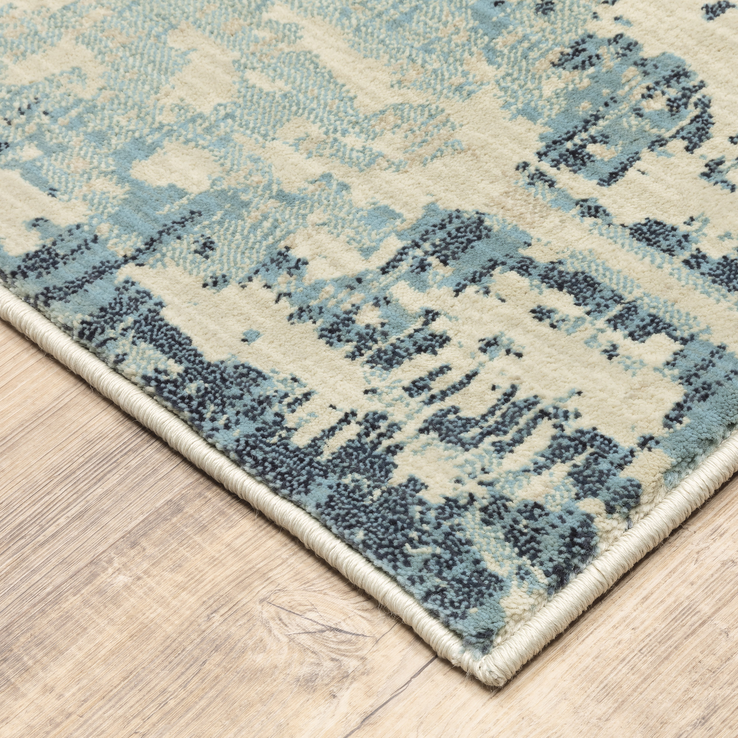 Oriental Weavers Xanadu 8020H Ivory/Blue Area Rug, 7'10"x10'10 ...