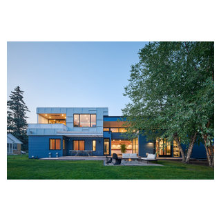 BlueBird - Midcentury - Exterior - Minneapolis - by Ridge Construction ...