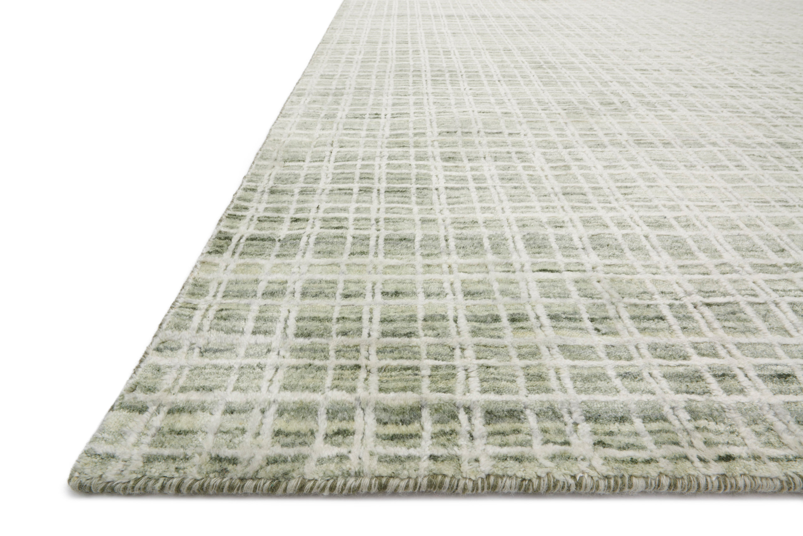 Loloi Ub-01 Urbana Green 2'0"x3'0" Rug, 2'0"x3'0" - Contemporary - Area ...