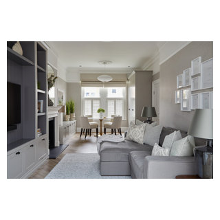 Eltham Villa - Beach Style - Living Room - London - by SWITCH INTERIOR ...