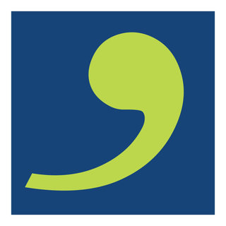 "Bold Type - Comma" Digital Paper Print by BG.Studio, 20"x20", 32"x32 ...