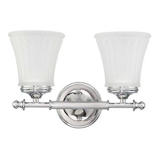 Nuvo 2-Light Teller Collection Wall Mount Up or Down Lighting Fixture ...