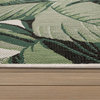 In- & Outdoor Rug With Palm Trees, Green, 3'11"x5'7" - Tropical ...